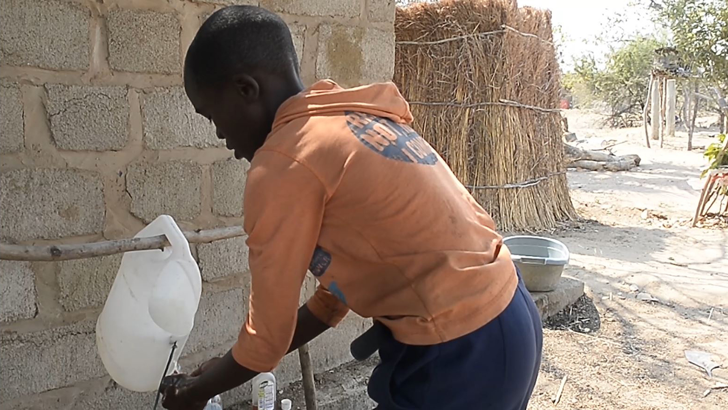 Tippy tap: a tool to stop diseases spreading | Sightsavers